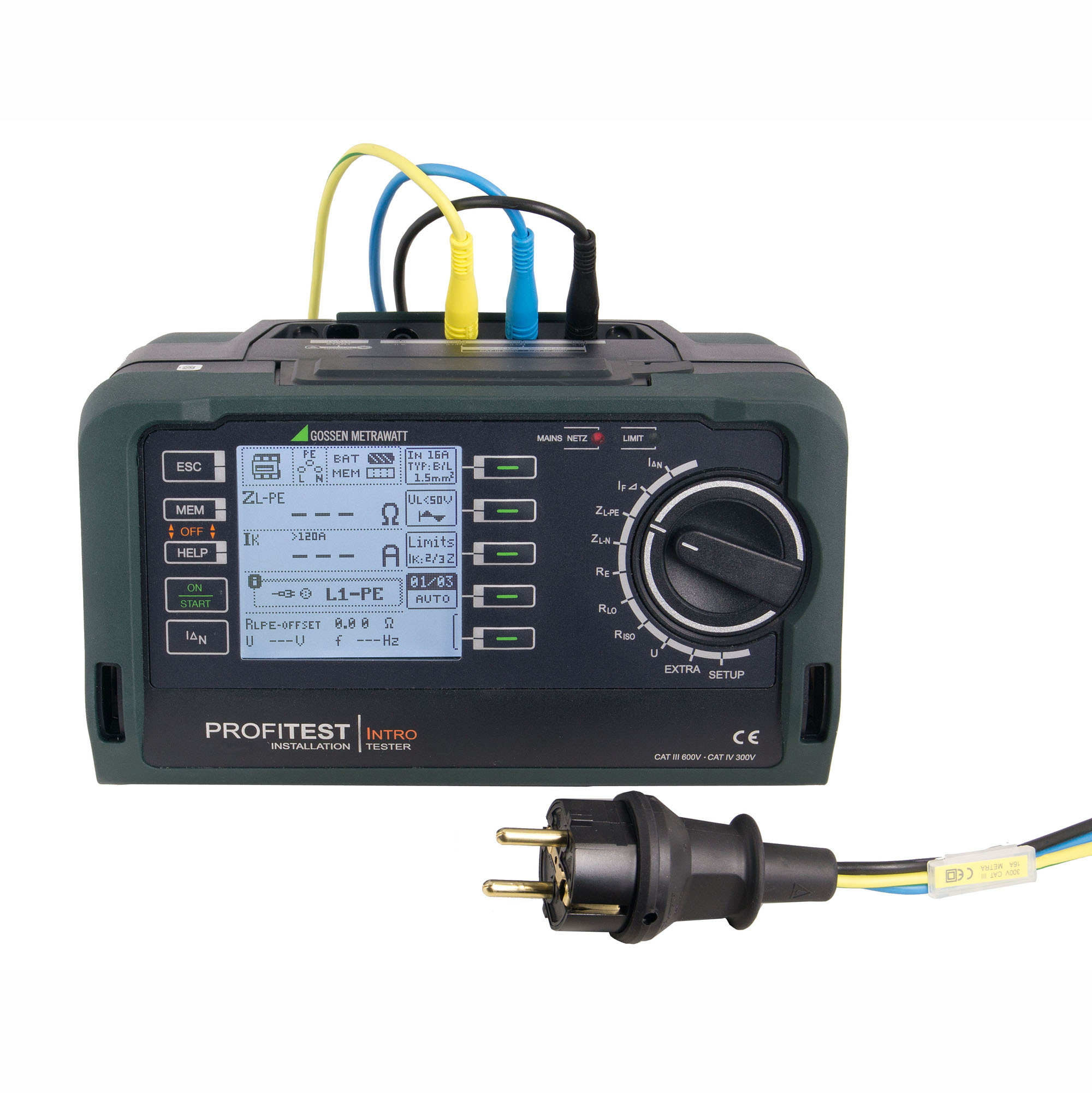 Gossen Metrawatt Profitest Intro Installationstestare | Köp på Beving.se