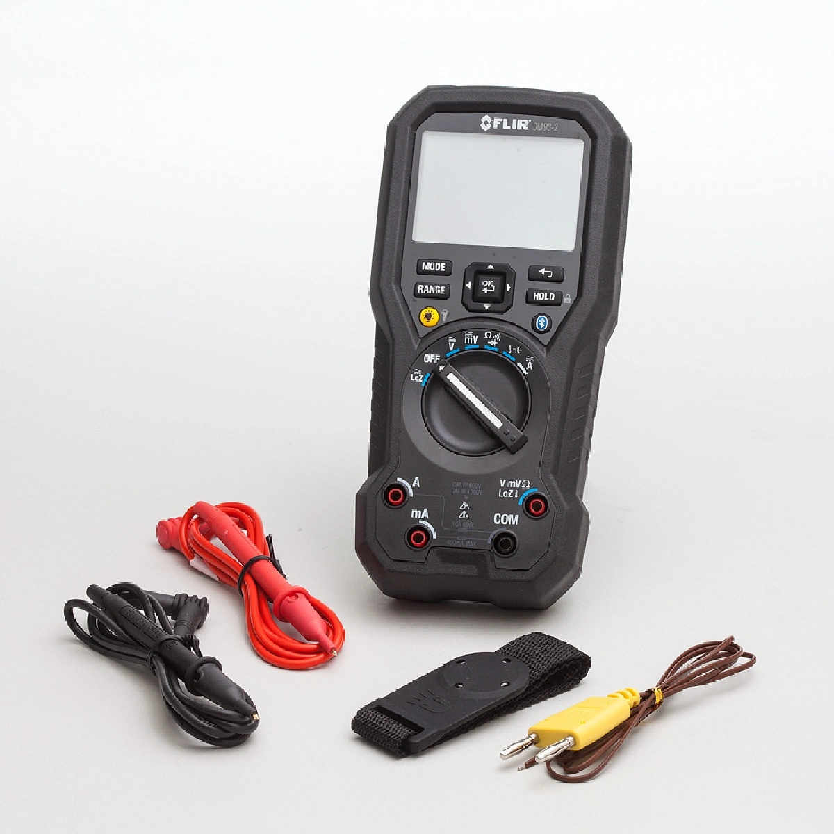 FLIR DM93-2 Industriell digital multimeter med METERLiNK | Köp på Beving.se