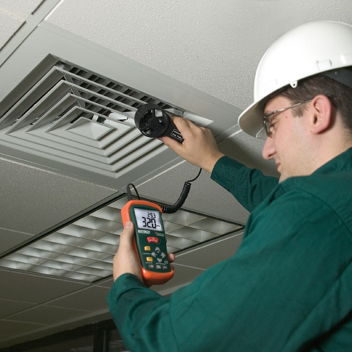 EXTECH AN200 - Mini Termo-Anemometer CFM/CMM | Köp på Beving.se
